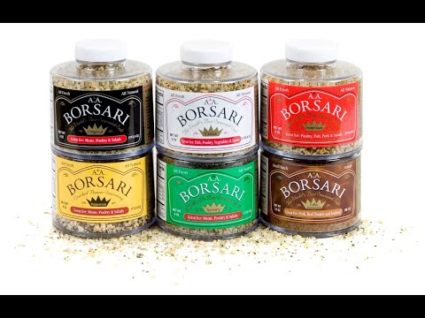 Custom Six Seasoning Pack – Borsari Food Co.